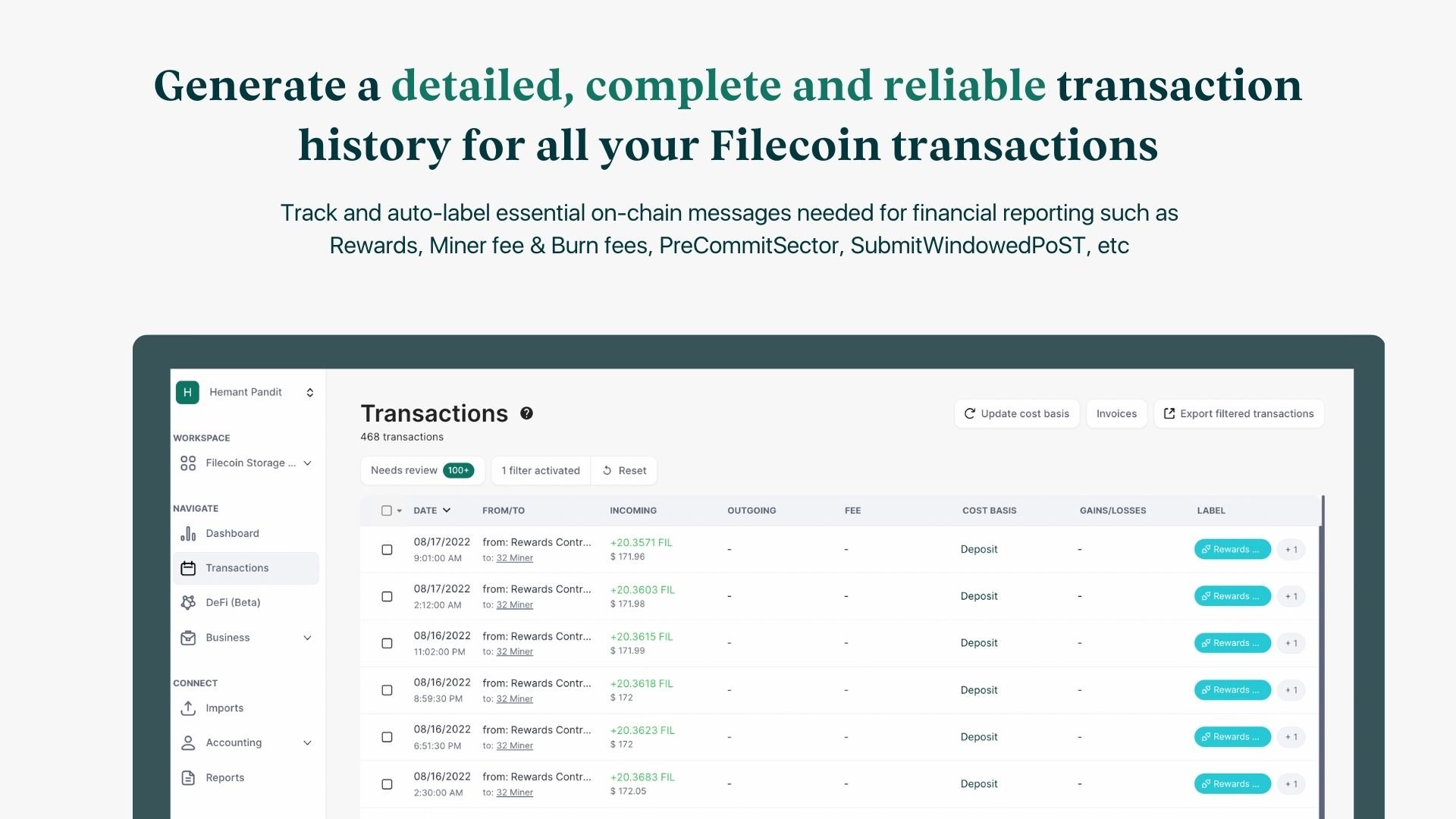 Filecoin ecosystem gets financial infrastructure for accounting & audit